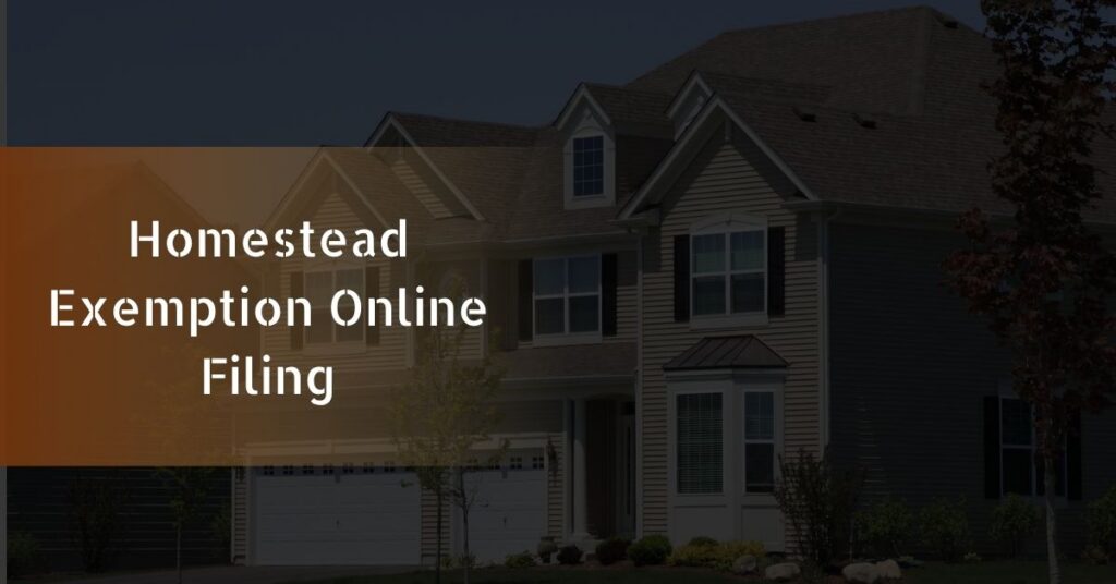 Homestead Exemption Online Filing – Sumter County Property Appraiser